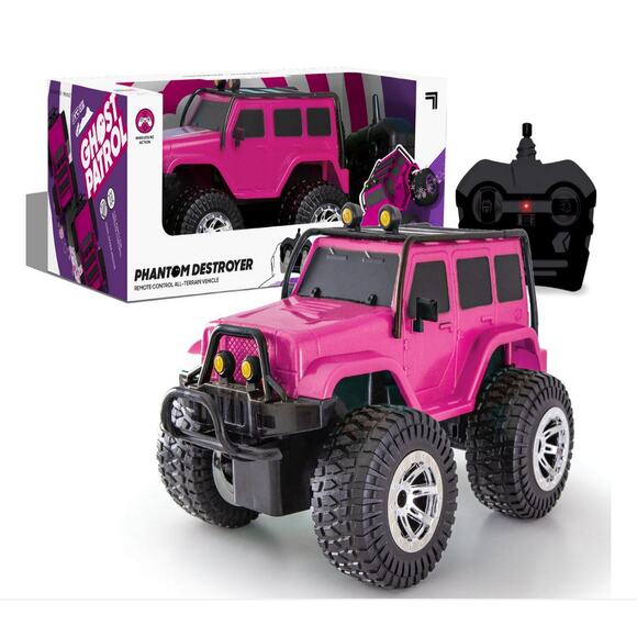 Sharper Image | Toys | Remote Control Pink Jeep Allterrain Phantom ...
